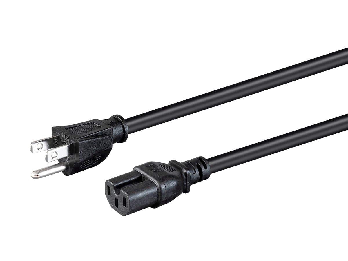 RiteAV Heavy Duty Power Cord - NEMA 5-15P to IEC 60320 C15, 14AWG, 15A ...