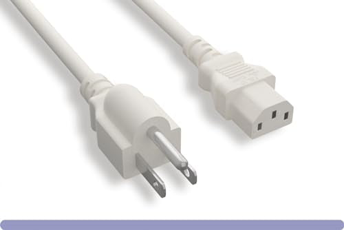 RiteAV - Power Cable/Cord - Multi Color 18AWG 3 Conductor PC Power ...