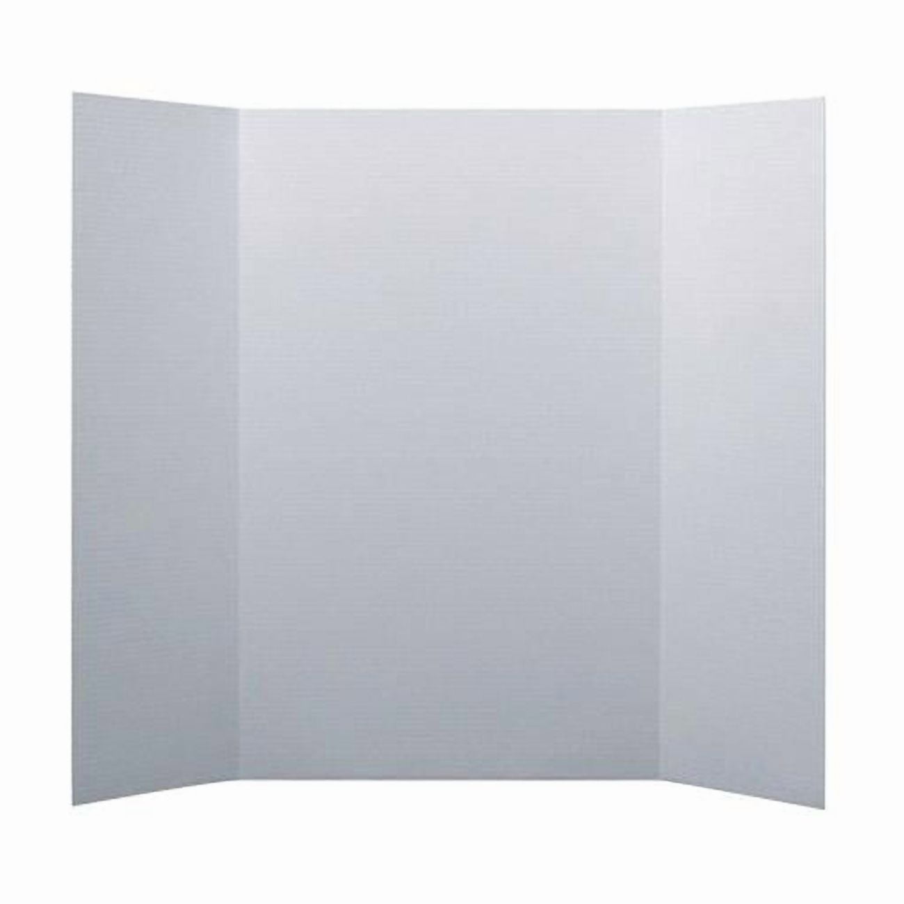 RiteCo 22128 Tri-Fold Presentation Board; White Faced; 28'x40'; 30 ...