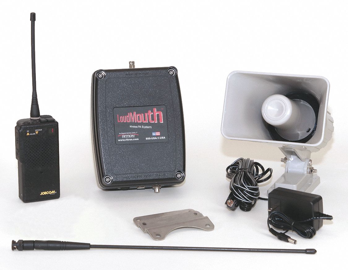 Ritron Wireless PA Speaker System,VHF LM-V150System - Walmart.com