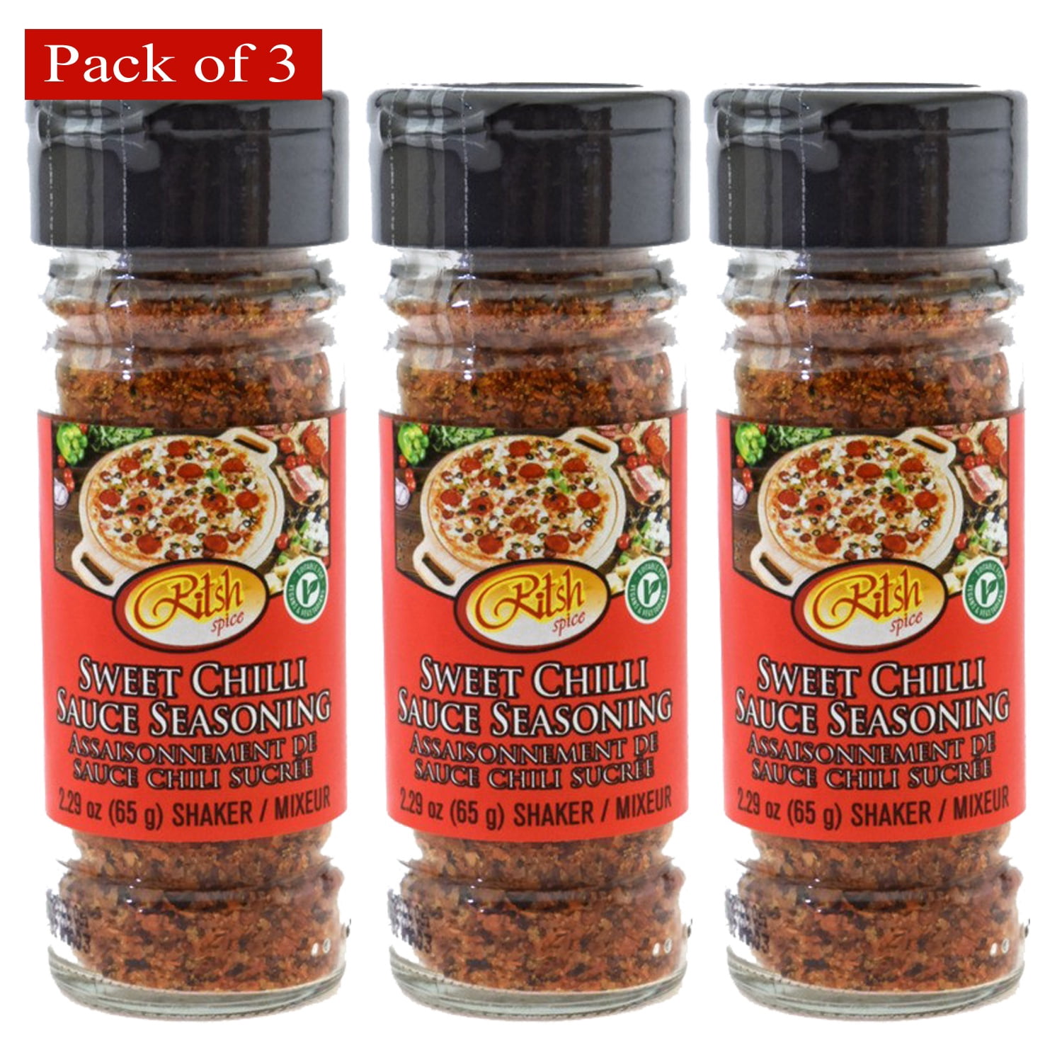 Ritsh Spice Sweet Chilli Shaker, 65g - Pack of 3 - Walmart.com