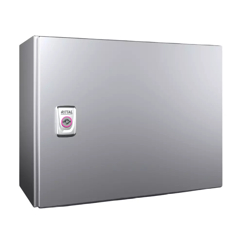 Rittal Basic Wall-Mounted Enclosure, Stainless Steel, 380x300x210mm ...