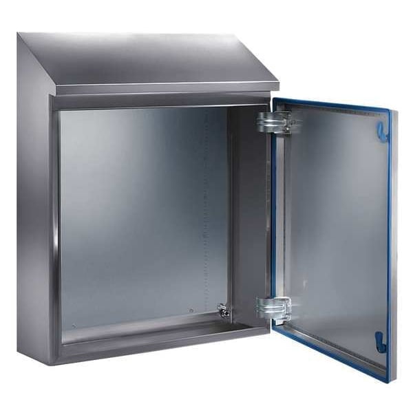 Rittal Sloped Top Enclosr,Mtllc,14InHx9InWx6InD 1302600 - Walmart.com