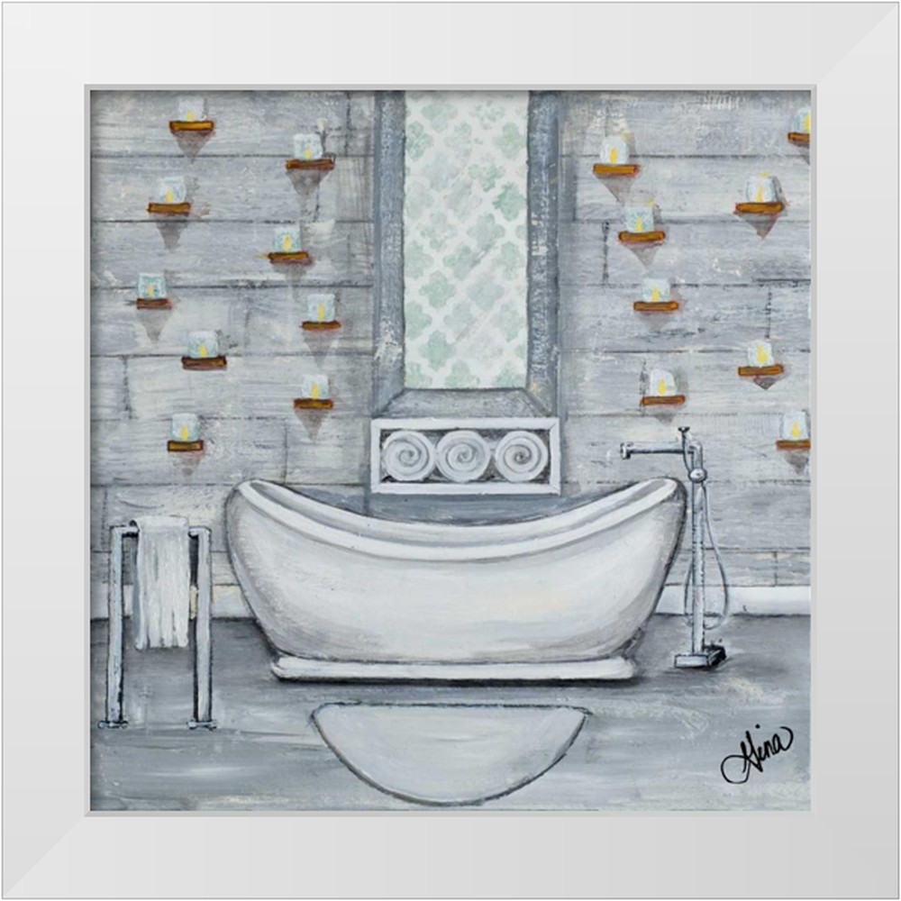 Ritter, Gina 12x12 White Modern Wood Framed Museum Art Print Titled ...