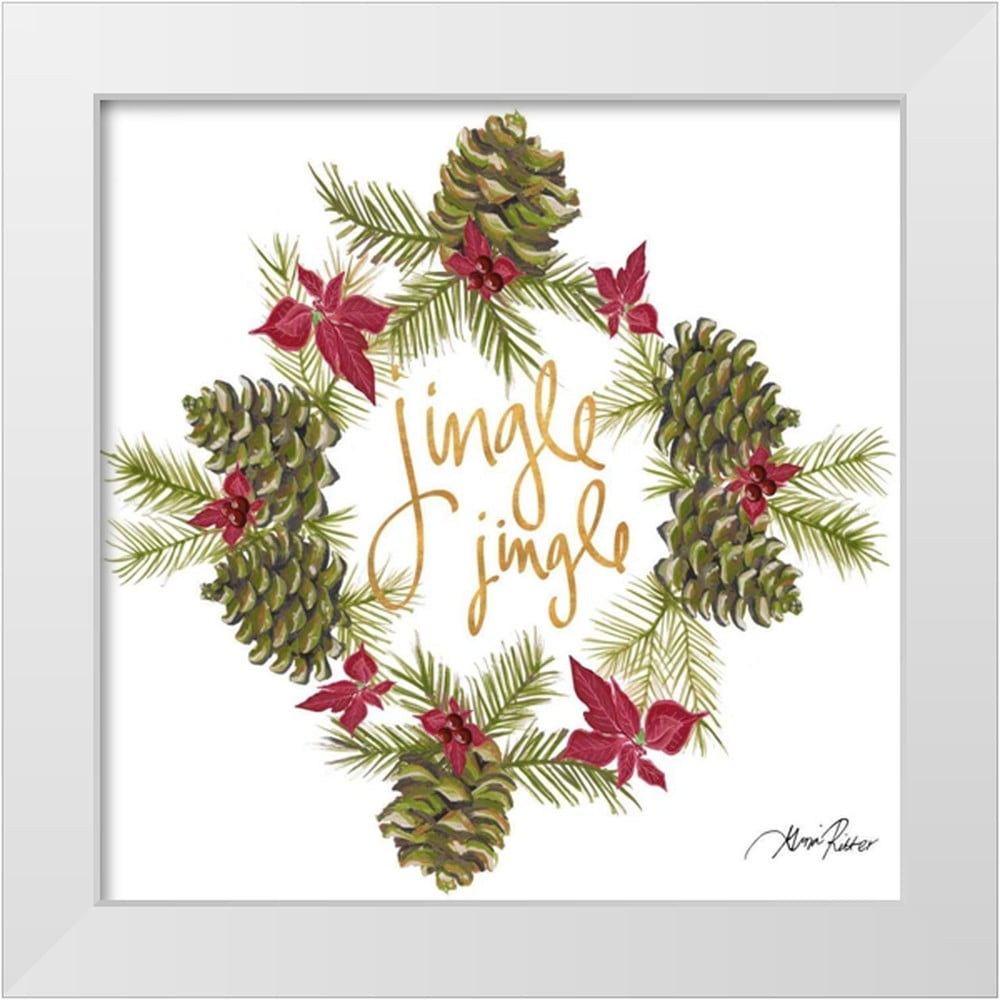 Ritter, Gina 12x12 White Modern Wood Framed Museum Art Print Titled ...