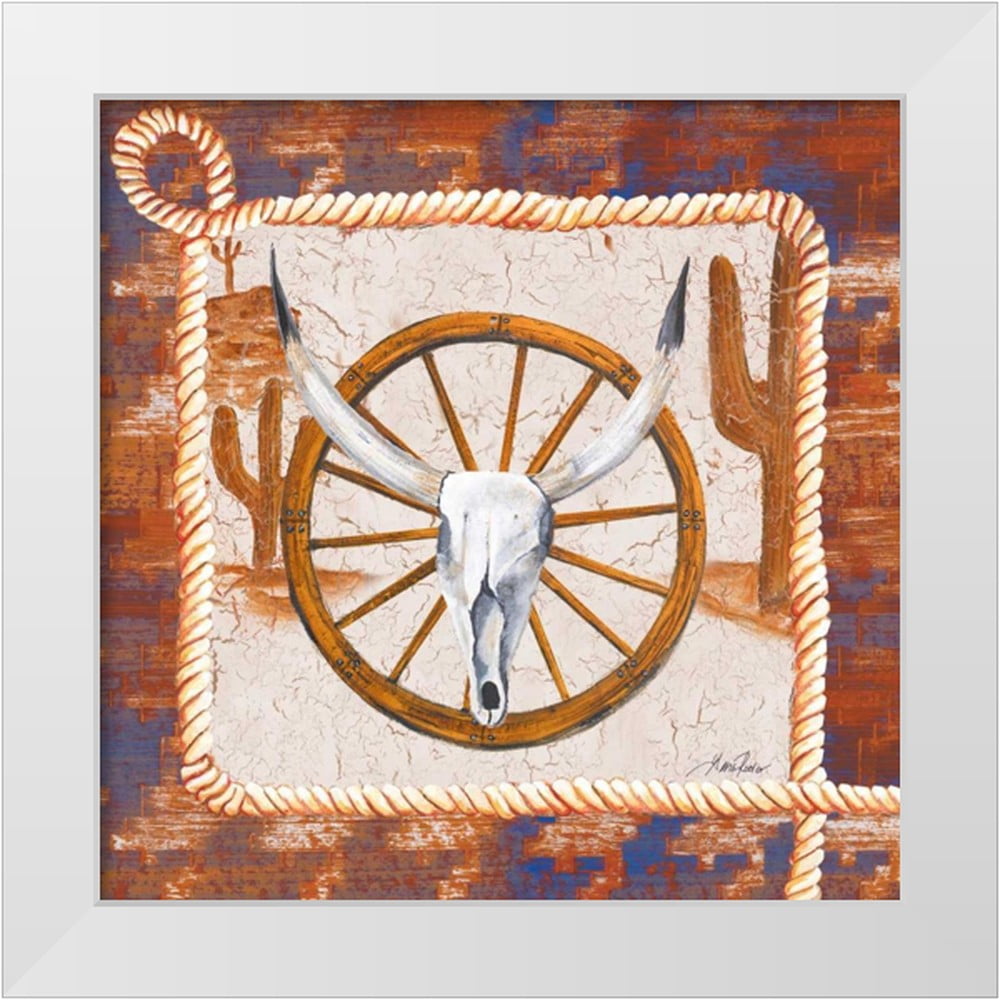 Ritter, Gina 12x12 White Modern Wood Framed Museum Art Print Titled ...