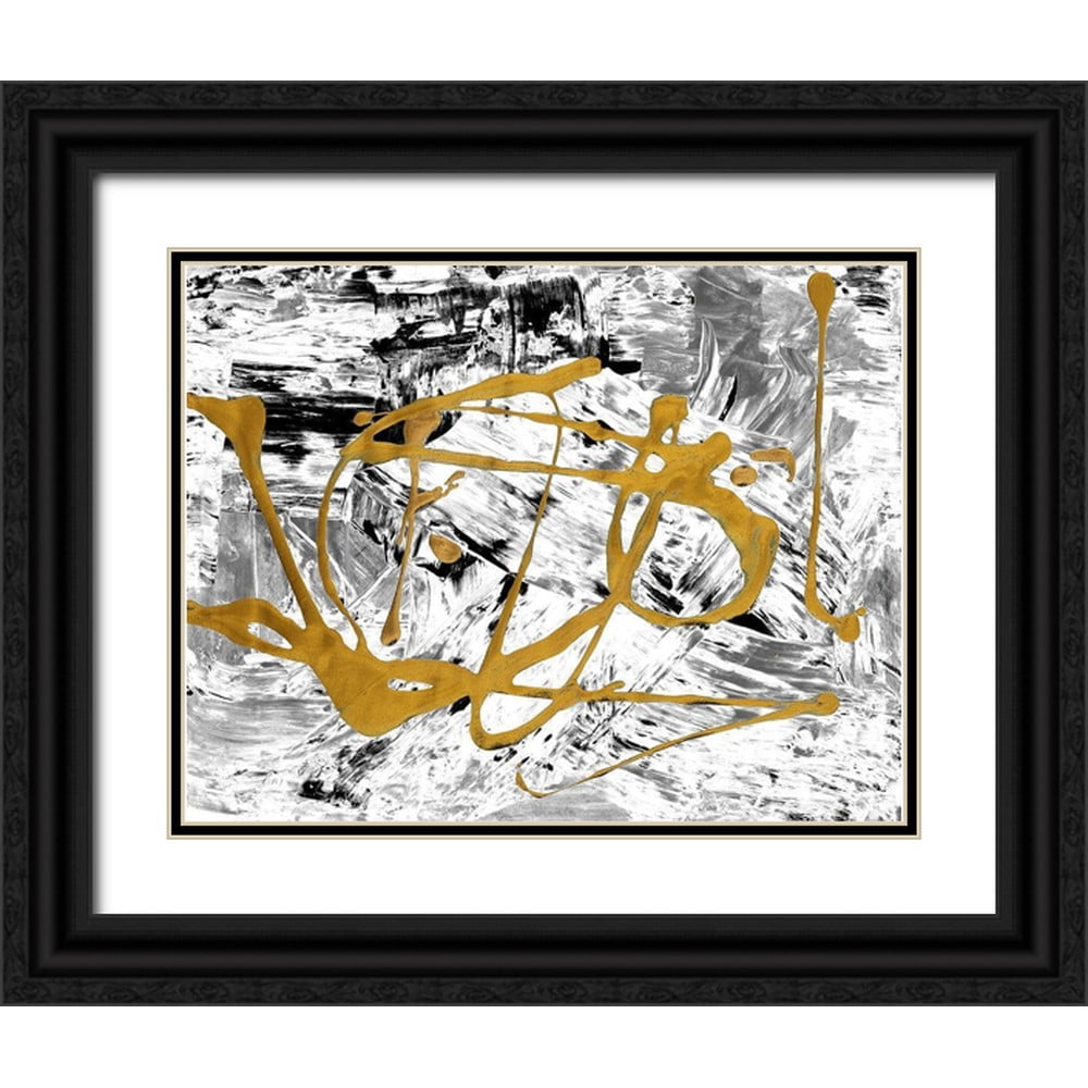 Ritter, Gina 14x12 Black Ornate Wood Framed with Double Matting Museum ...