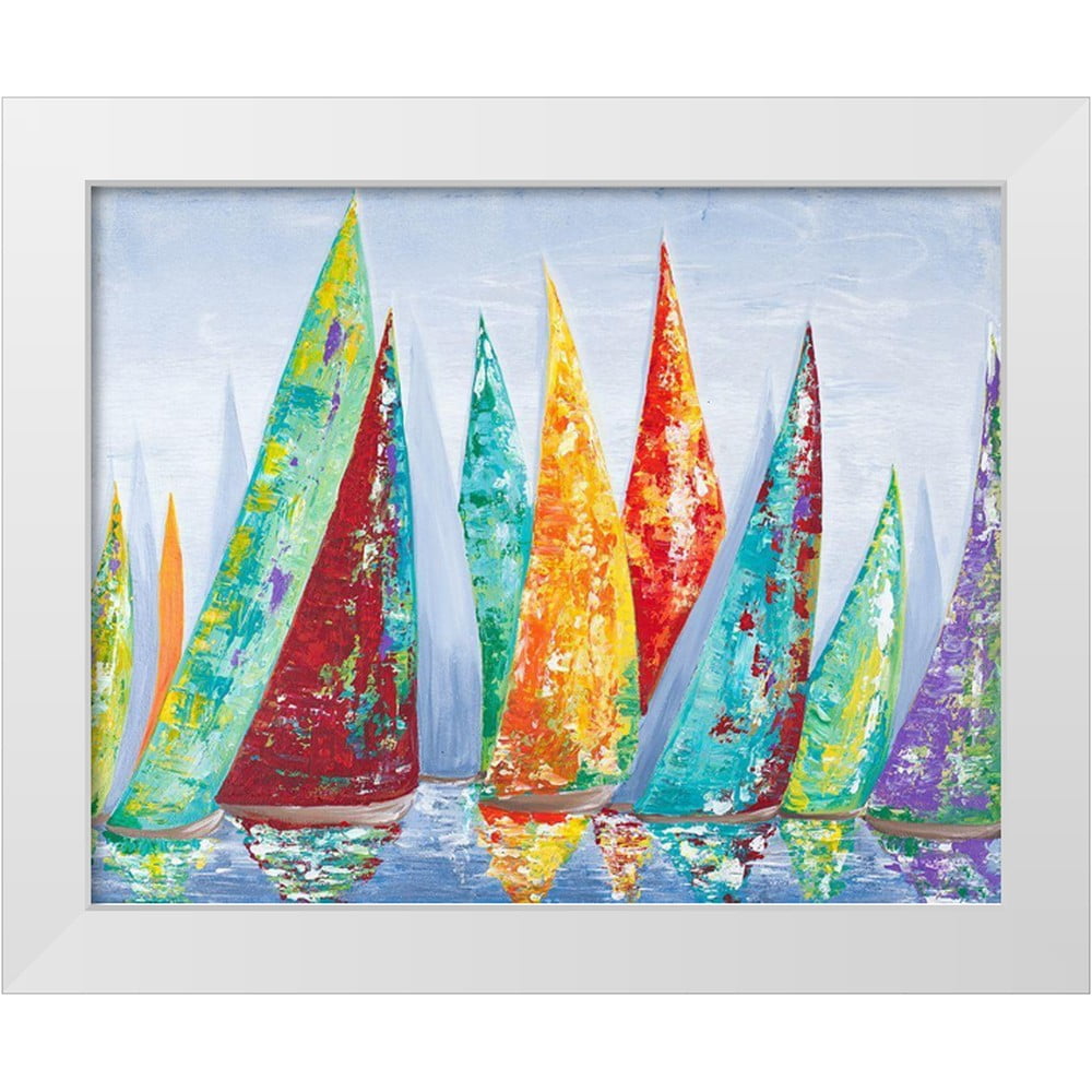 Ritter, Gina 14x12 White Modern Wood Framed Museum Art Print Titled ...