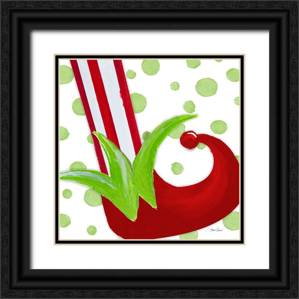 Ritter, Gina 15x15 Black Ornate Wood Framed with Double Matting Museum ...