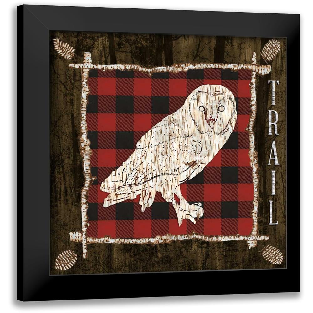 Ritter, Gina 20x20 Black Modern Framed Museum Art Print Titled - Plaid ...