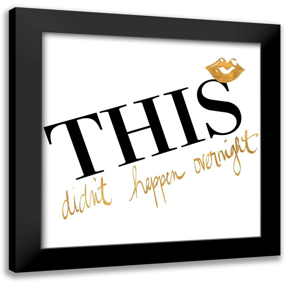 Ritter, Gina 20x20 Black Modern Framed Museum Art Print Titled - This ...