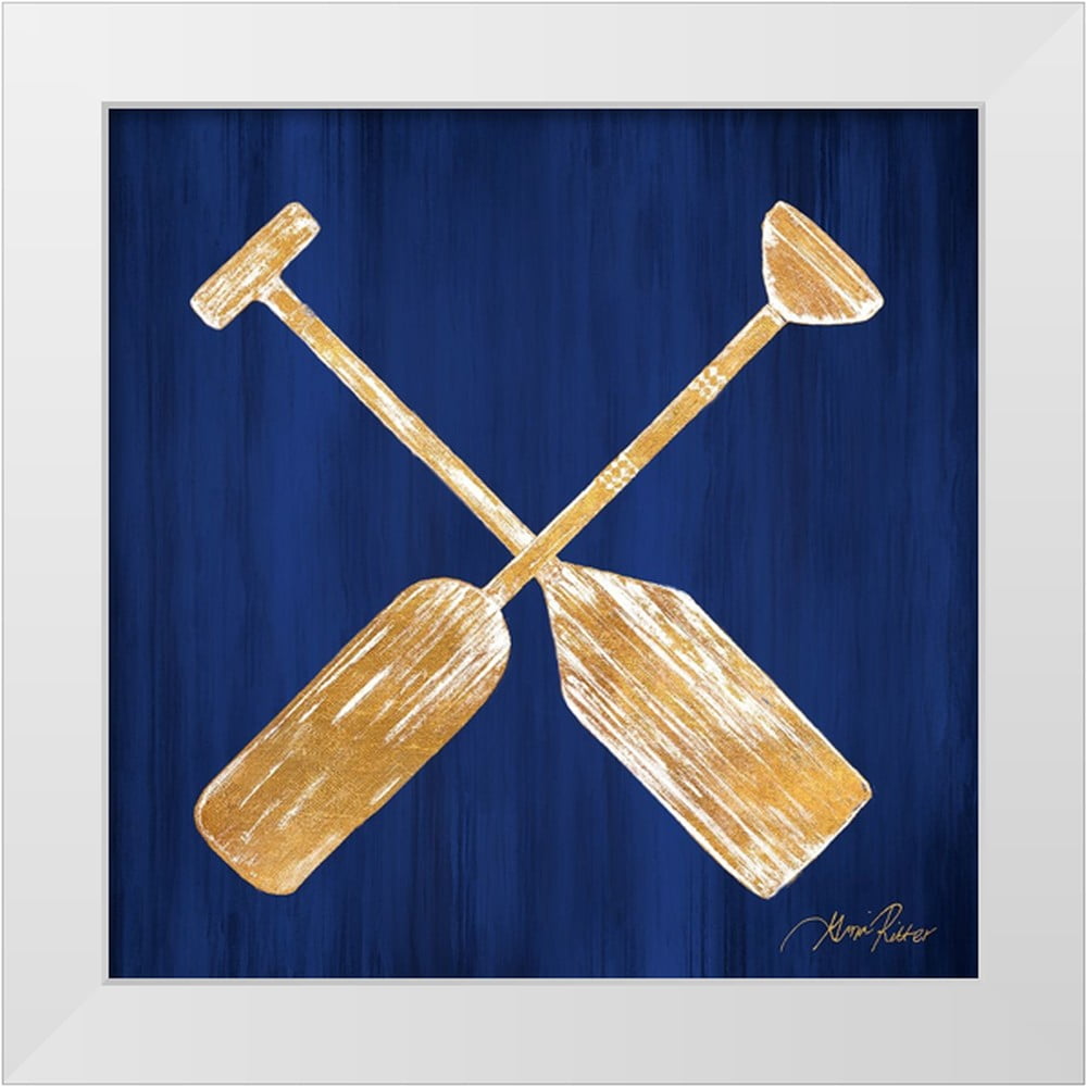 Ritter, Gina 20x20 White Modern Wood Framed Museum Art Print Titled ...