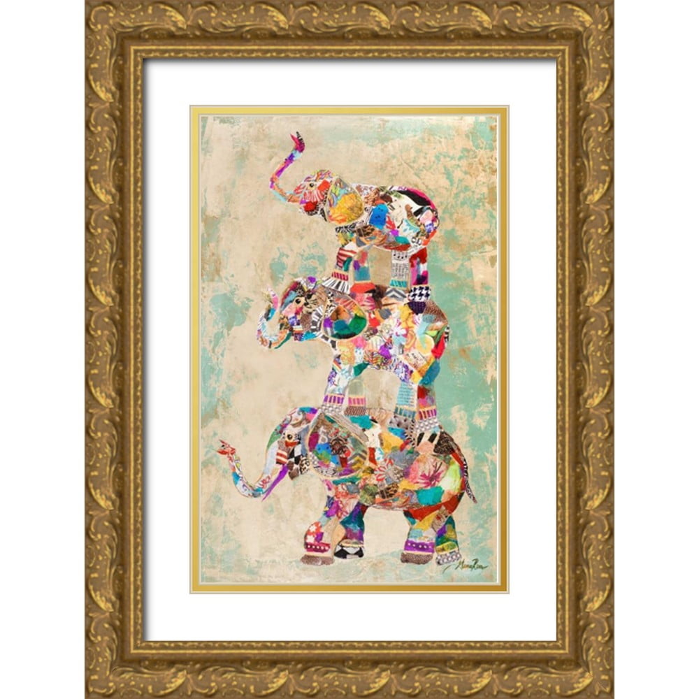 Ritter, Gina 22x32 Gold Ornate Wood Framed with Double Matting Museum ...