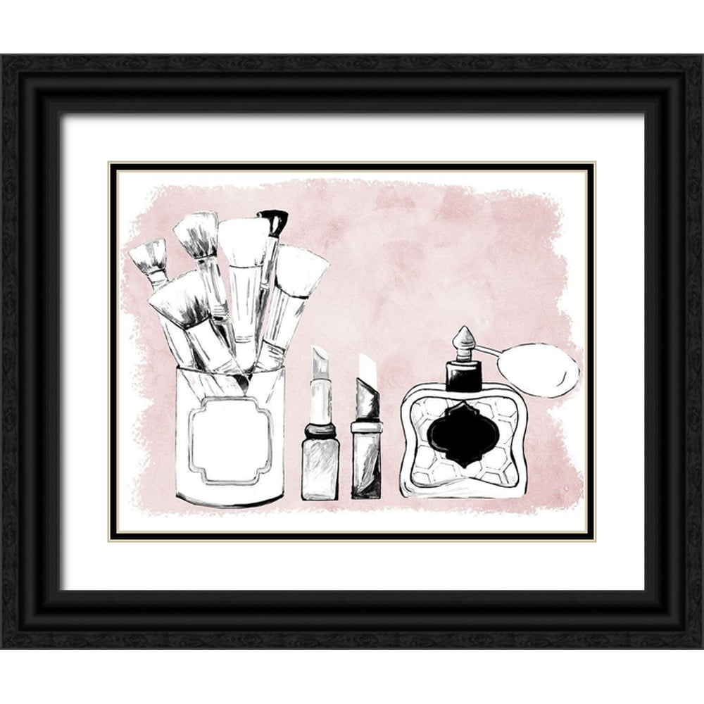 Ritter, Gina 24x19 Black Ornate Wood Framed with Double Matting Museum ...