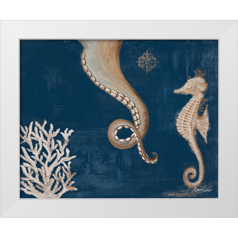 Ritter, Gina 24x20 White Modern Wood Framed Museum Art Print Titled ...