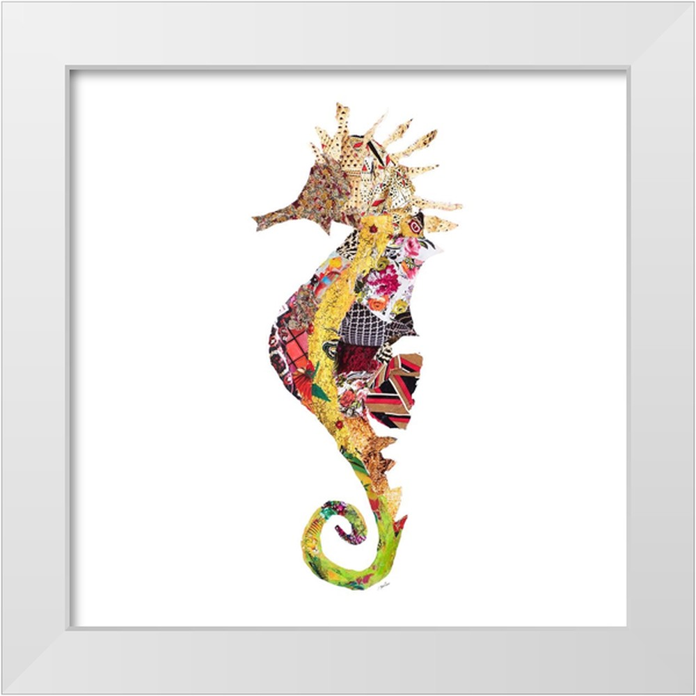 Ritter, Gina 26x26 White Modern Wood Framed Museum Art Print Titled ...