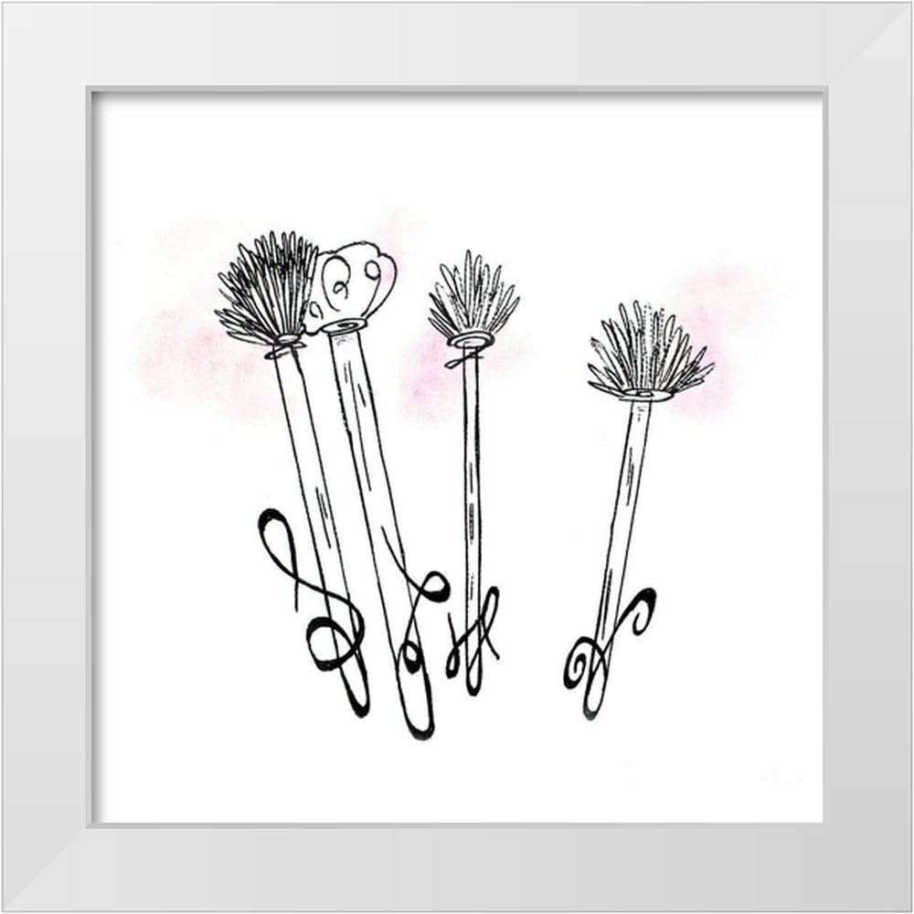 Ritter, Gina 26x26 White Modern Wood Framed Museum Art Print Titled ...