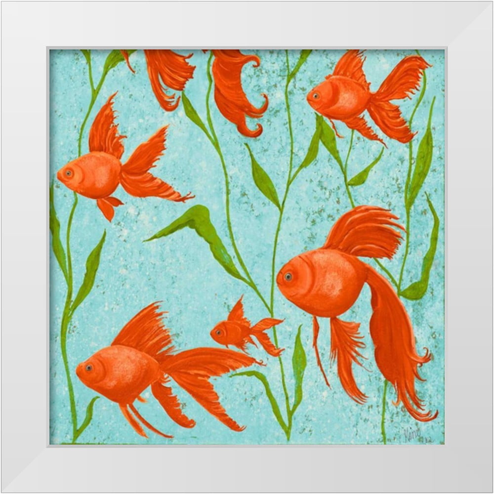 Ritter, Gina 26x26 White Modern Wood Framed Museum Art Print Titled ...