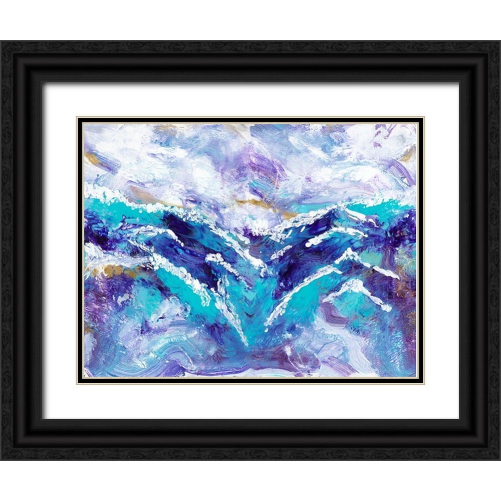 Ritter, Gina 32x25 Black Ornate Wood Framed with Double Matting Museum ...