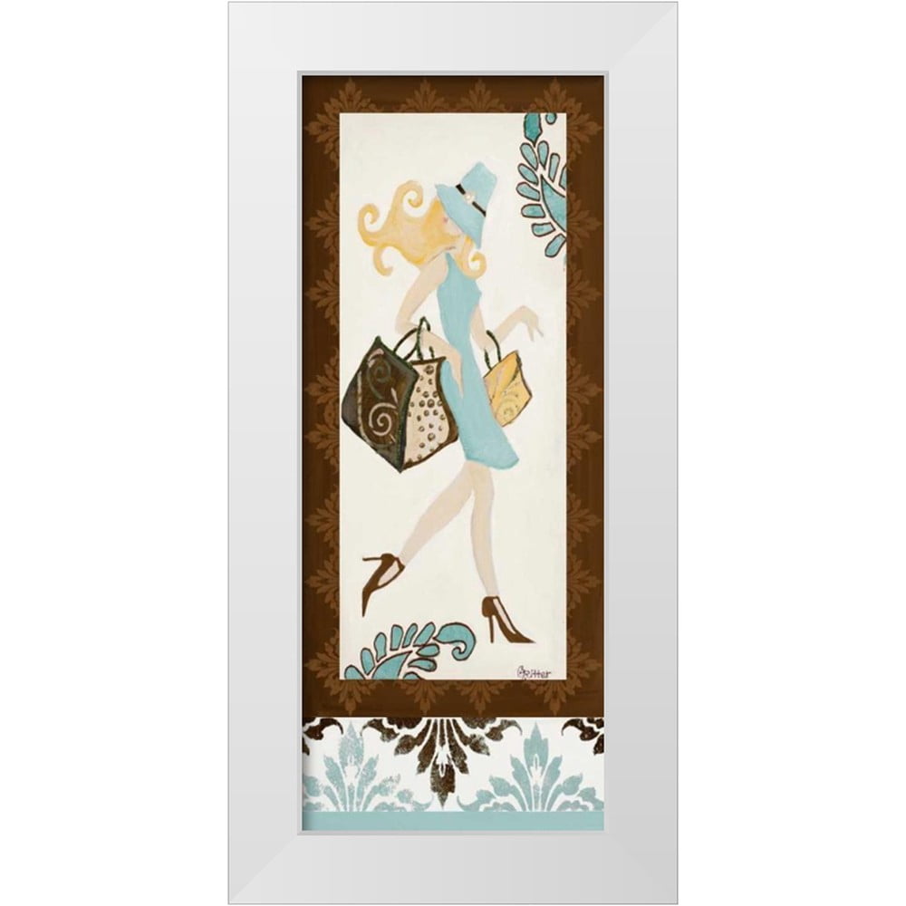 Ritter, Gina 8x14 White Modern Wood Framed Museum Art Print Titled ...
