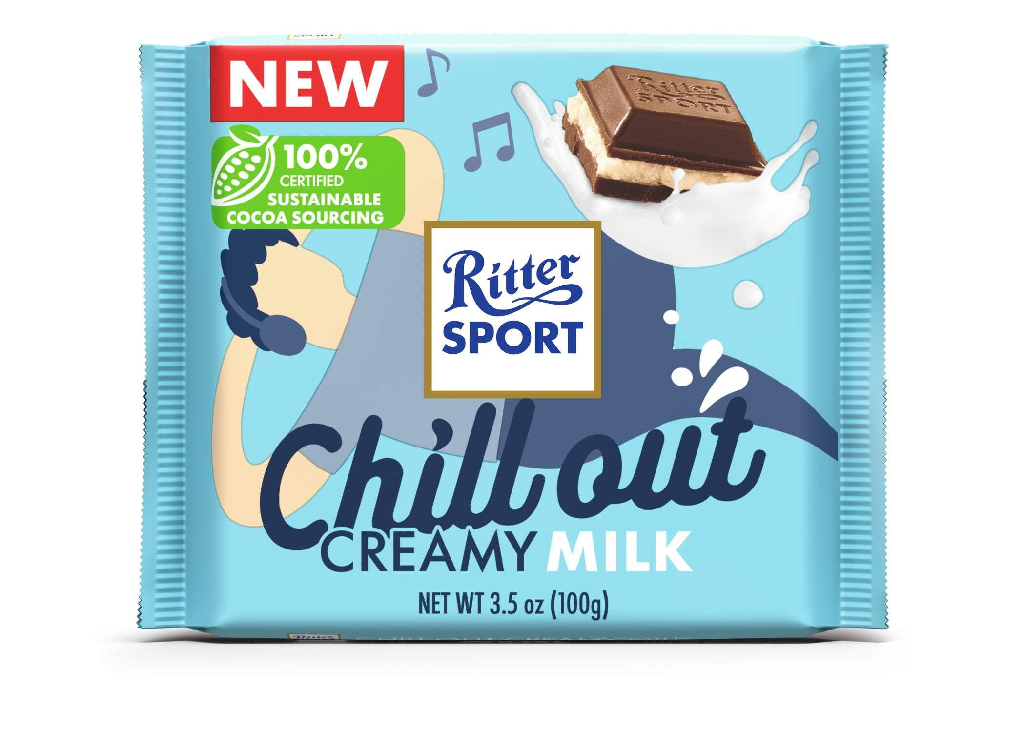 Ritter Sport Chill Out Creamy Milk - Walmart.com