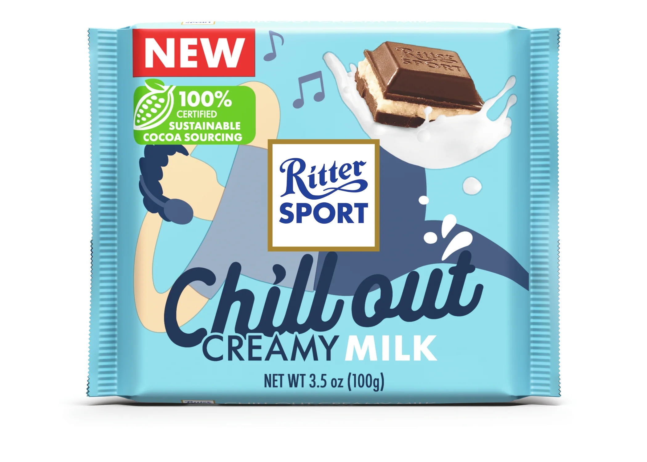 Ritter Sport Chill Out Creamy Milk - Walmart.com