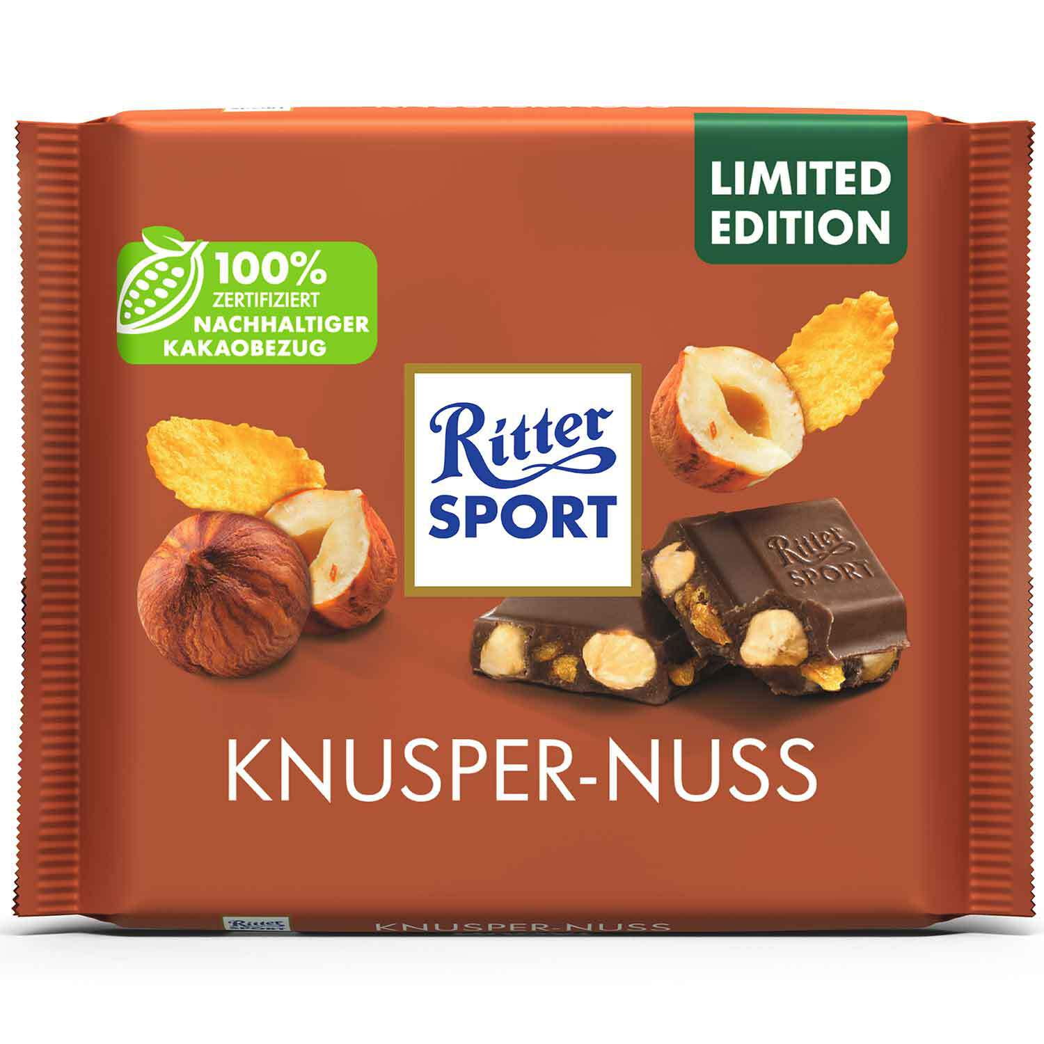 Ritter Sport Milk Whole Hazelnuts With Corn Flakes - Walmart.com