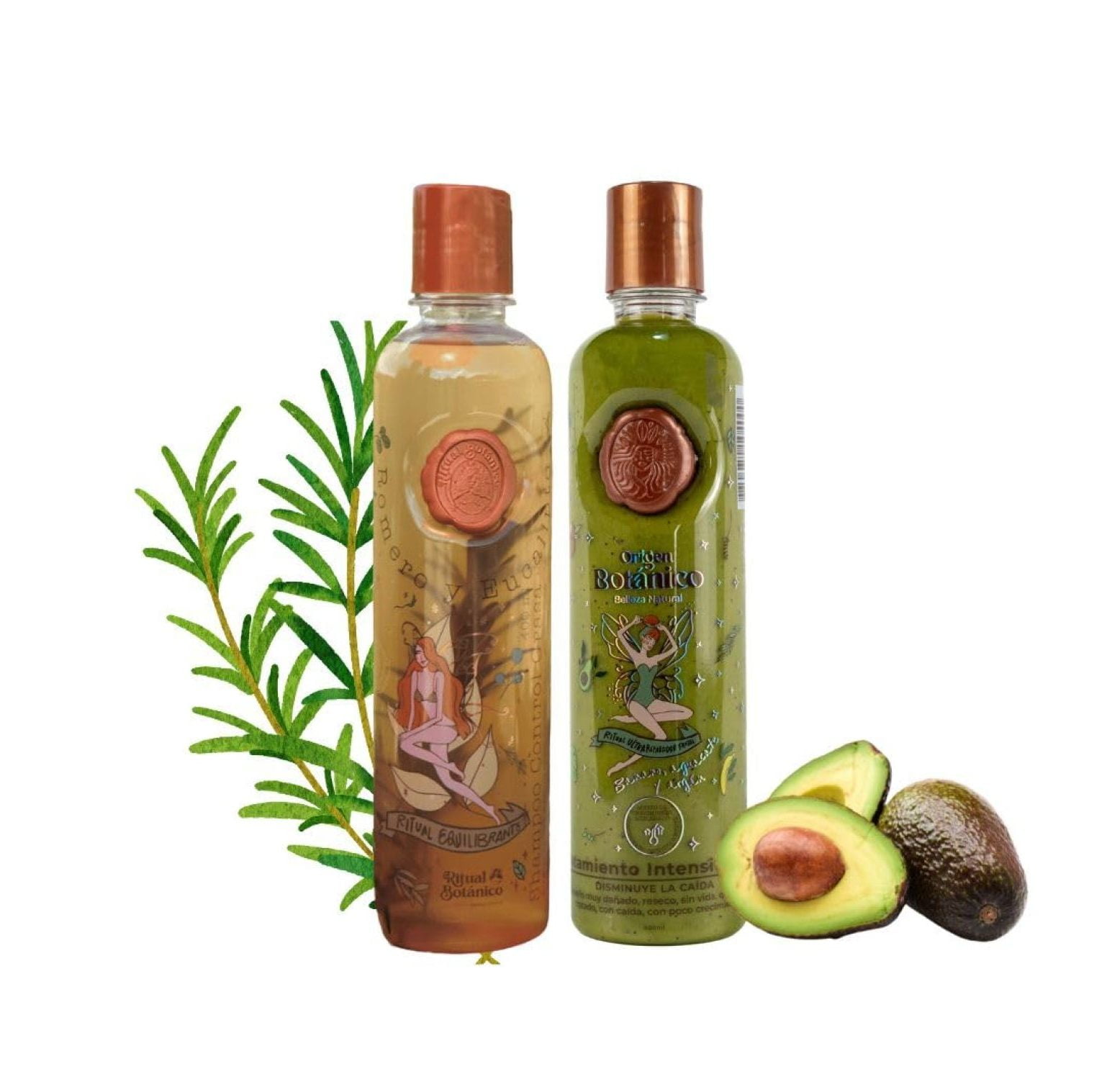 Ritual Botanico Shampoo y Tratamiento Intensivo Plex (2 Pack) - Control ...