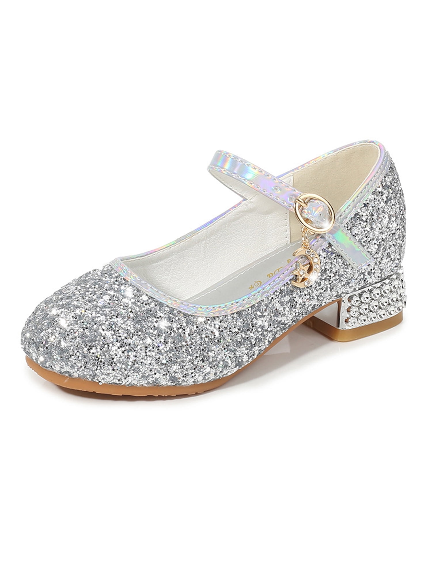 Ritualay Sequin Little Kids Mary Jane Dress Shoes for Girls, Princess ...
