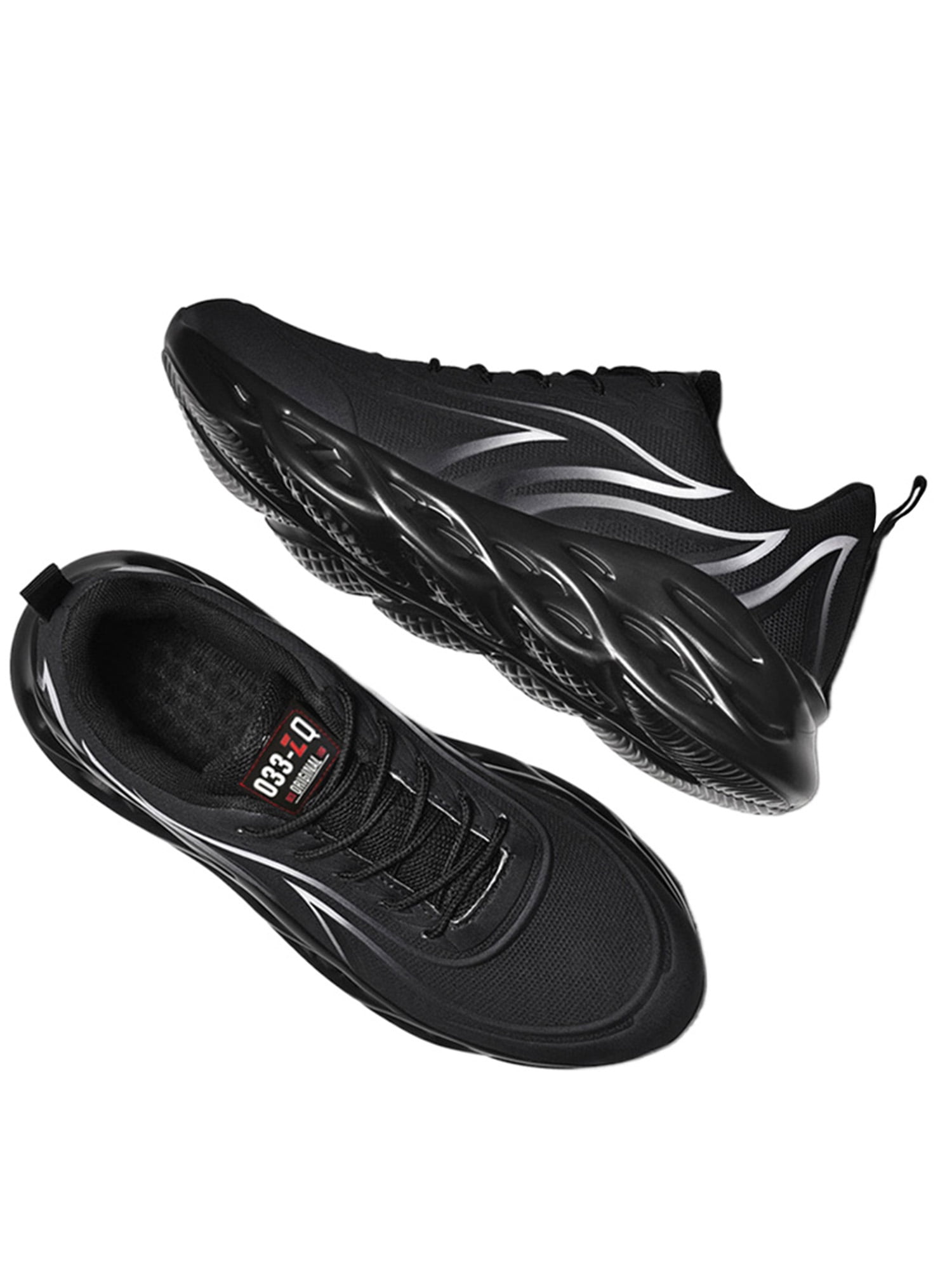 Ritualay Mens Comfortable Running Shoe Fashion Round Toe Trainers Sport ...