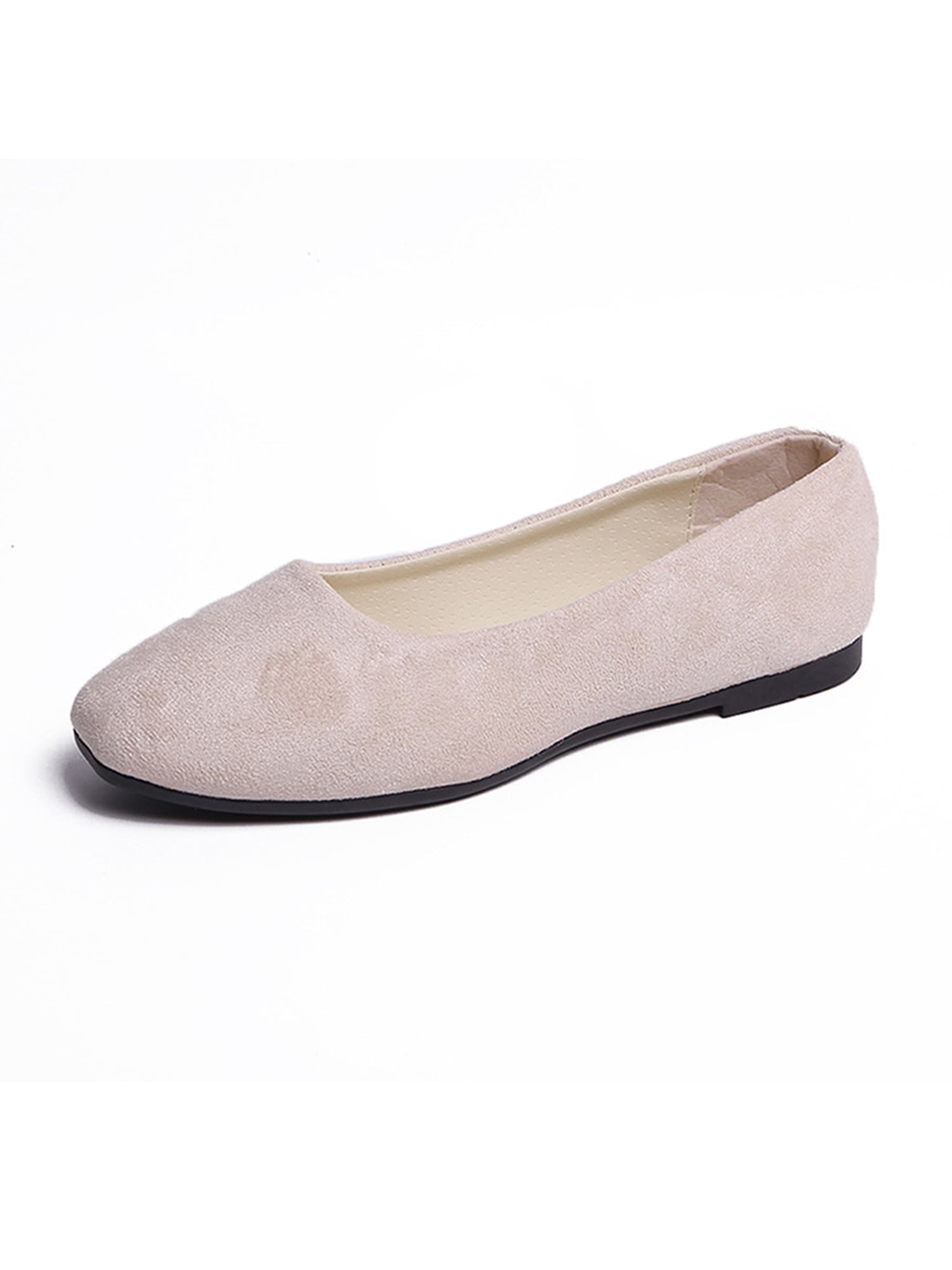 Ritualay Women's Flats Comfort Casual Shoes Slip On Walking Shoe ...