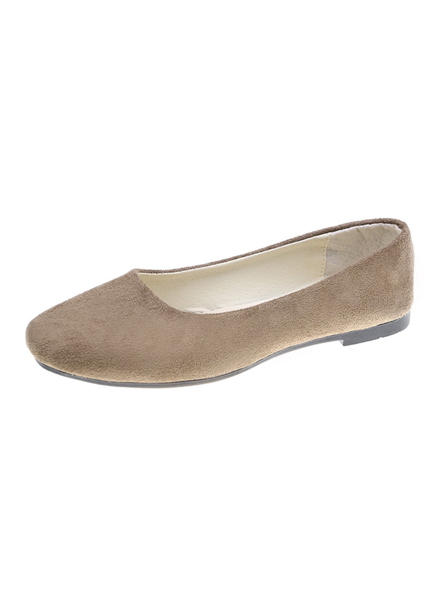 Ritualay Women's Flats Comfort Casual Shoes Slip On Walking Shoe ...