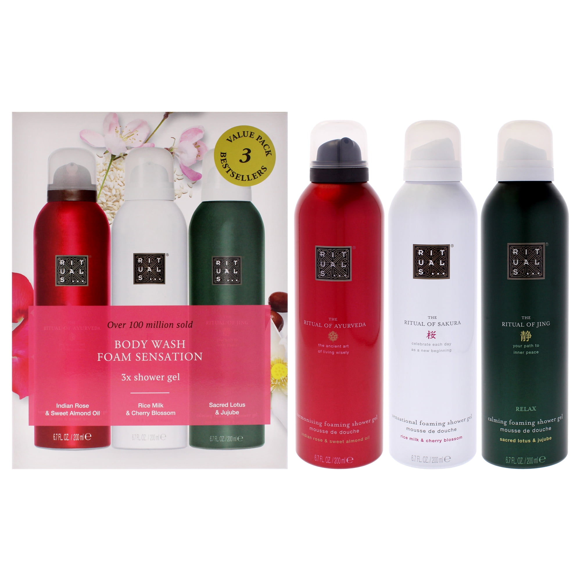 Rituals The Rituals Shower Foam Trio , 3 Pc 6.7oz The Ritual of ...