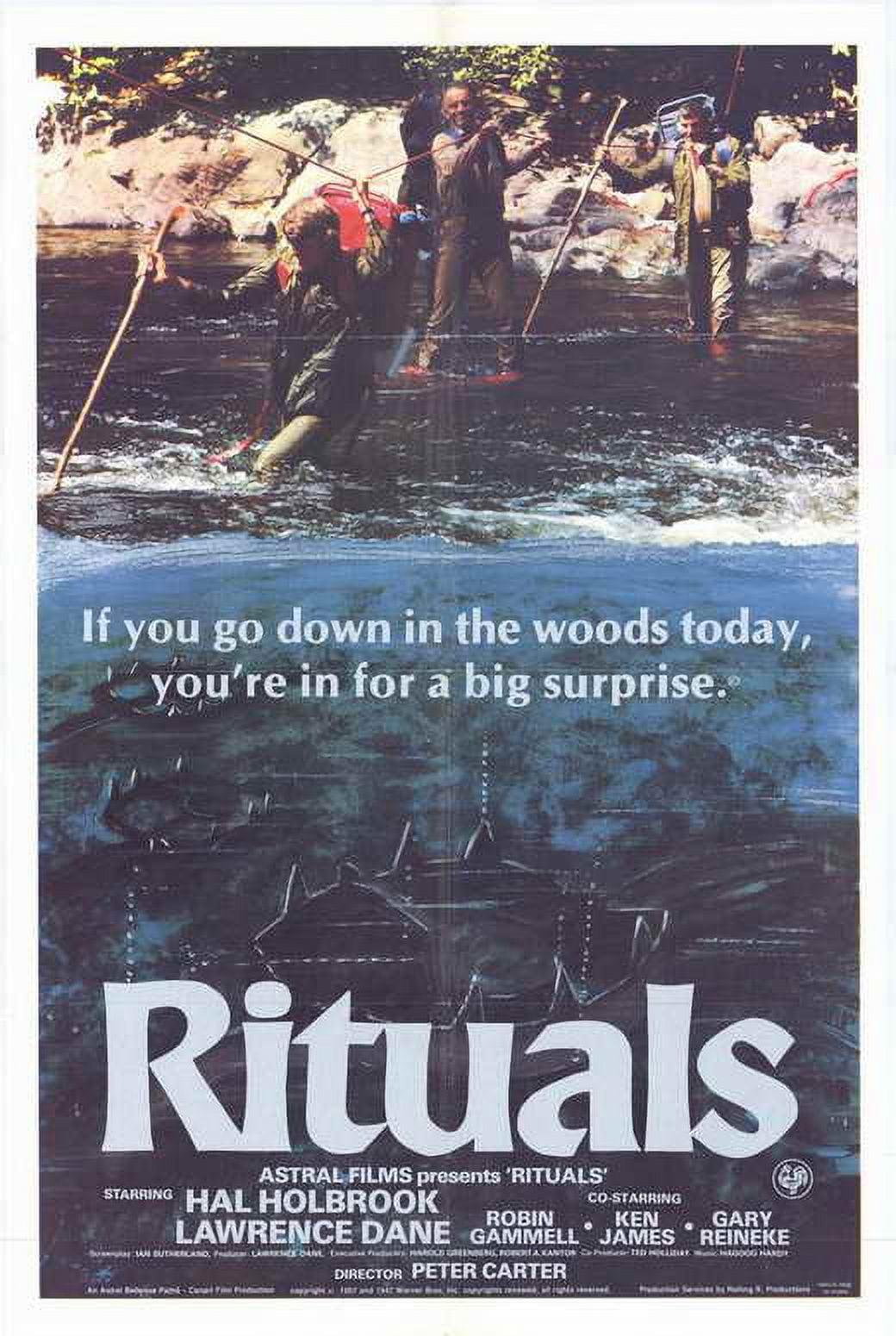 Rituals - movie POSTER (Style A) (11" x 17") (1977) - Walmart.com