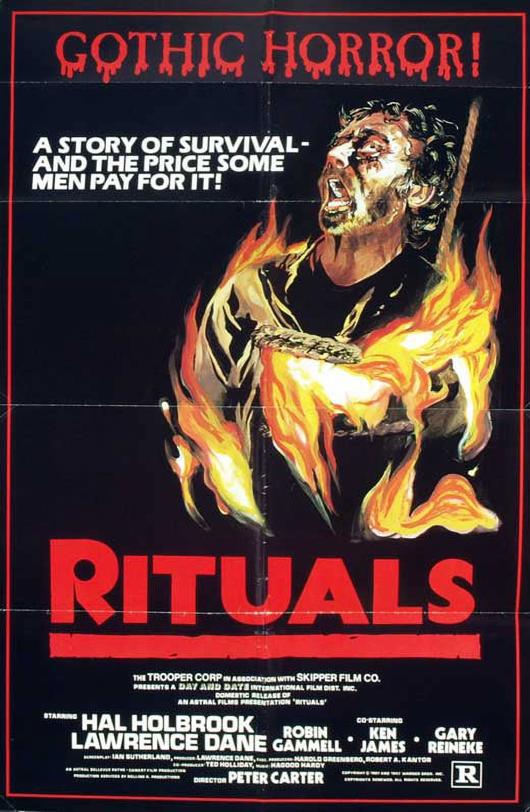 Rituals - movie POSTER (Style B) (11" x 17") (1977) - Walmart.com
