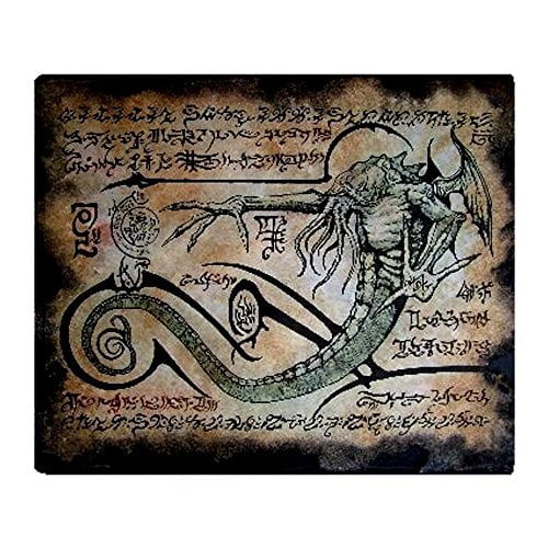 Rituals of Cthulhu Throw Blanket Super Soft Fleece Plush Throw Blanket ...