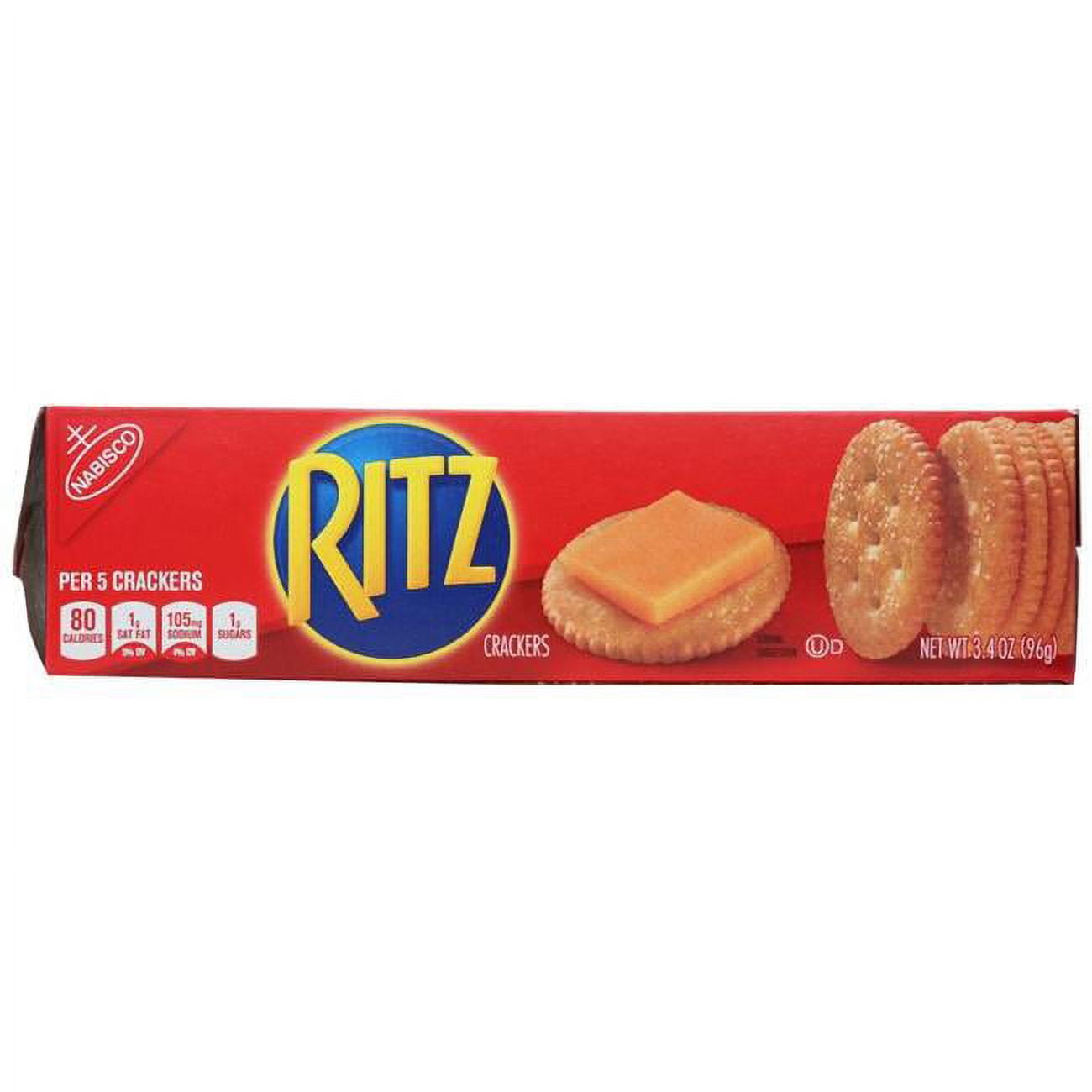 Ritz 2347449 3.47 oz Salted Snack Crackers, Pack of 12 - Walmart.com