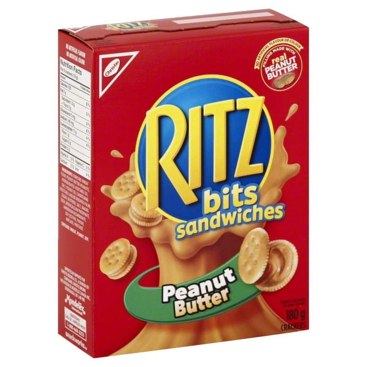 Ritz Bits Sandwiches Peanut Butter Flavour 180g/6.35oz {Imported from ...