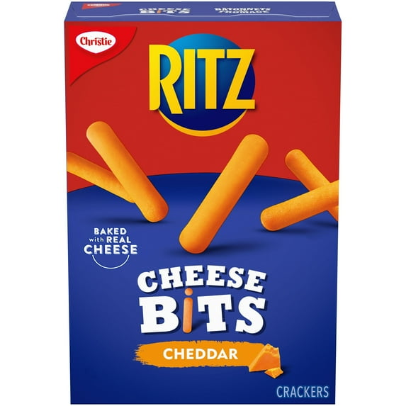 Ritz Cheese Bits Cheddar CI30 Flavoured Crackers, 200g/7 oz.,Box ...