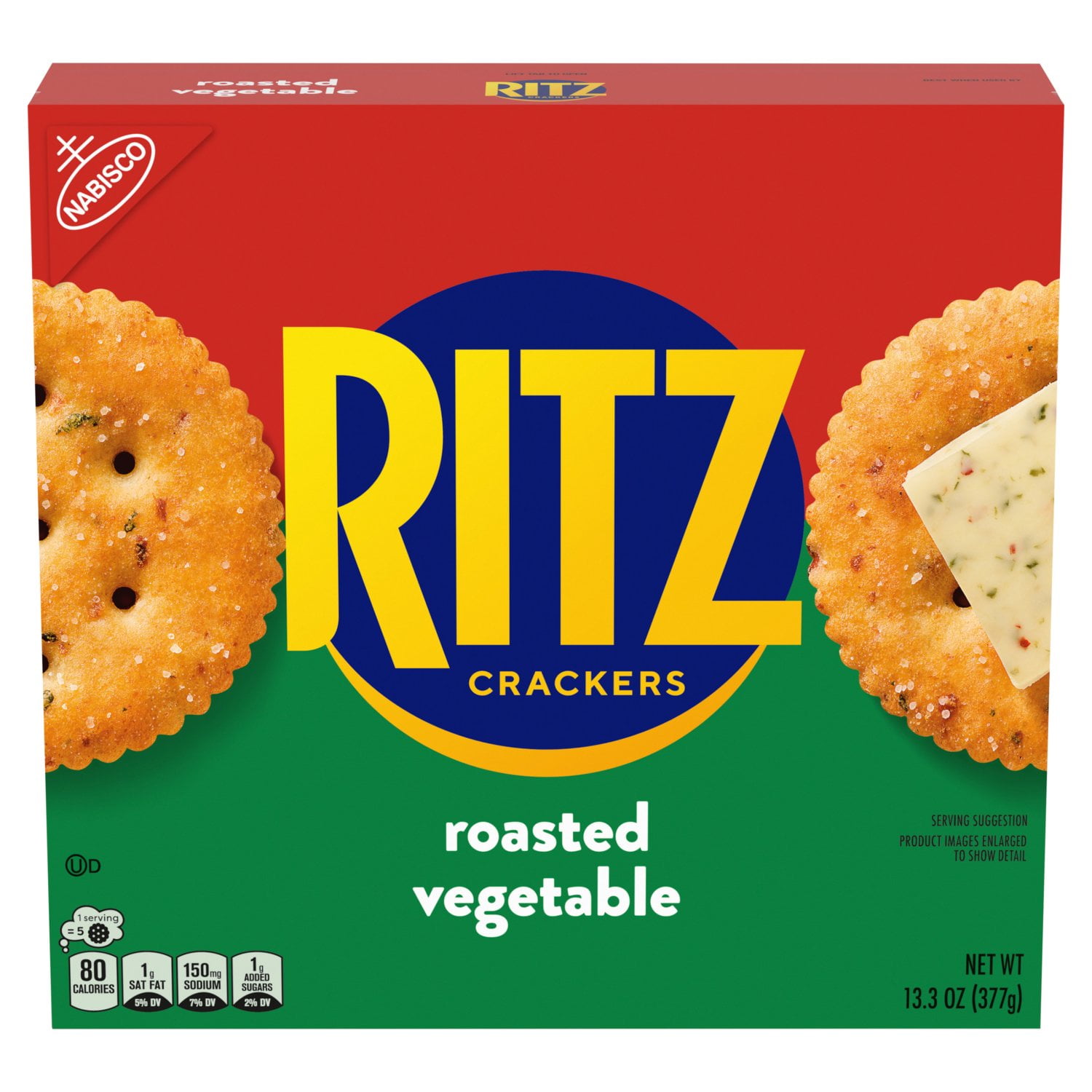 Ritz Crackers Roasted Vegetable 13.3 oz - Walmart.com