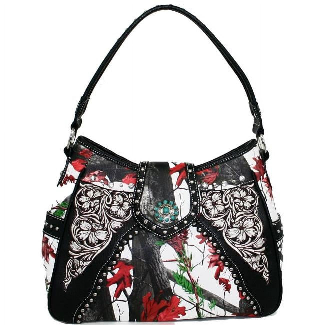 Ritz Enterprises BT923-RD-CAM Western Embroidered Purse with Turquoise ...