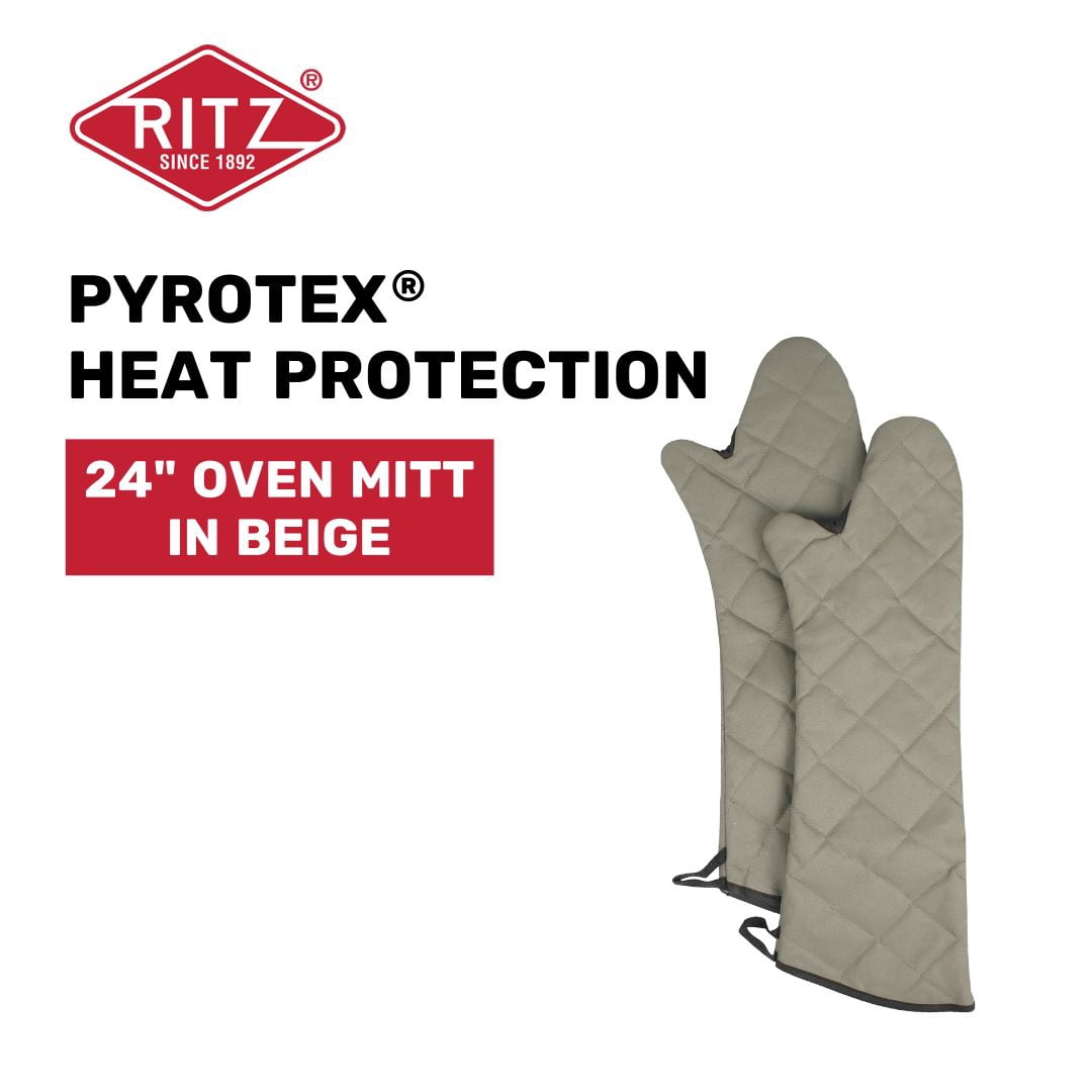 Ritz Food Service CL2PX24ELBETF-1 Professional Grade Flame-Resistant 24 ...
