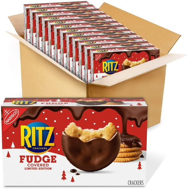 Ritz Fudge TI12 Covered Crackers, 7.5 Ounce (Pack of 12) - Walmart.com