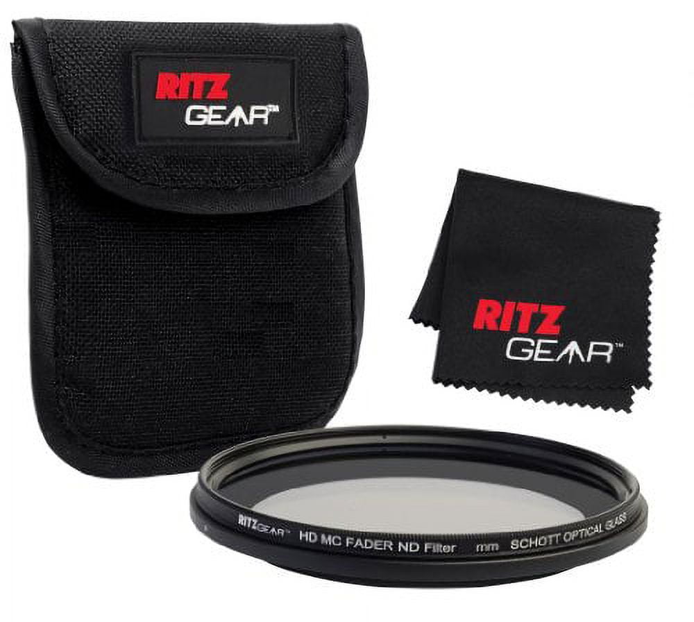 Ritz Gear™ 58mm Premium HD MC Fader ND Filter With SCHOTT OPTICAL GLASS ...