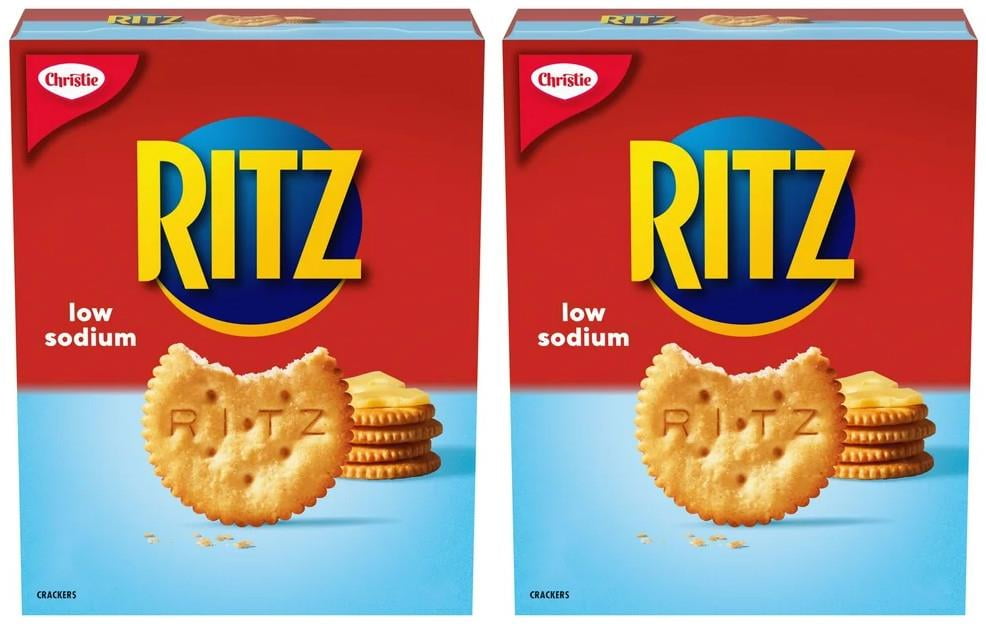 Ritz Low Sodium Crackers 180g (2 Pack) - Walmart.com