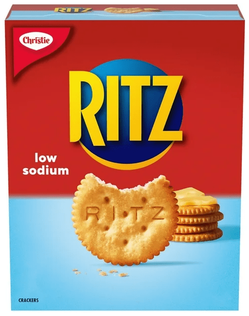 RITZ Low Sodium Crackers, Reduced Sodium, 180g - Walmart.com