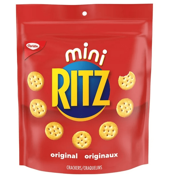 RITZ Mini Original Crackers, Small Pack, 200g Pouch, Perfect for ...