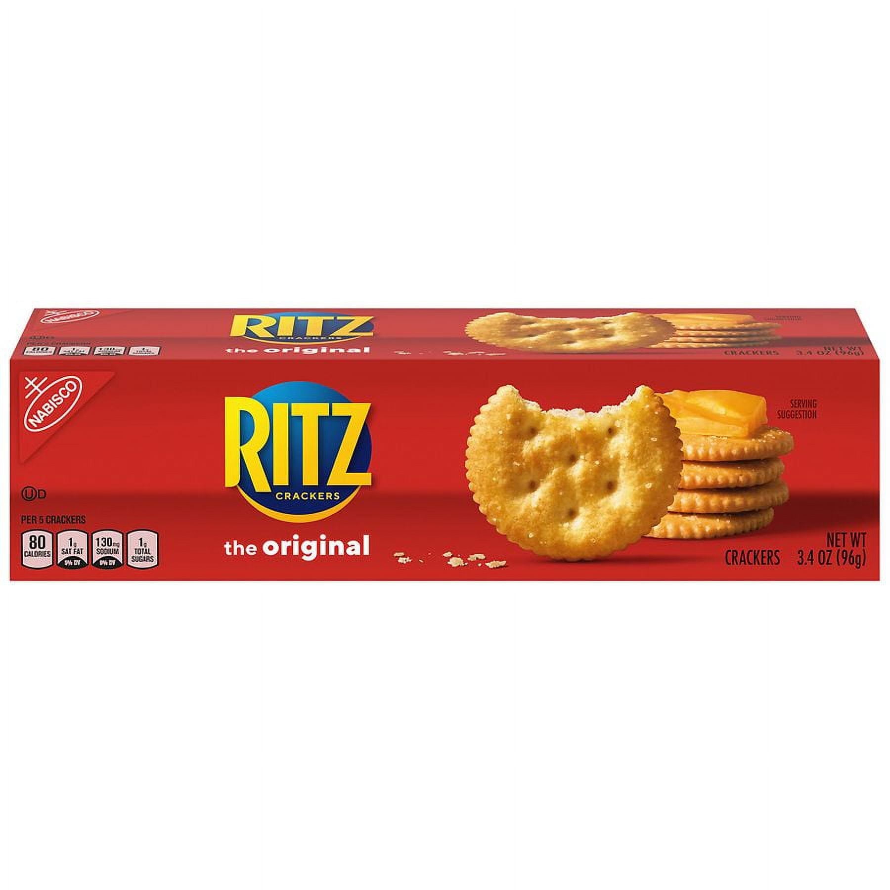 Ritz Original Crackers 3.4 oz Pack of 2 - Walmart.com