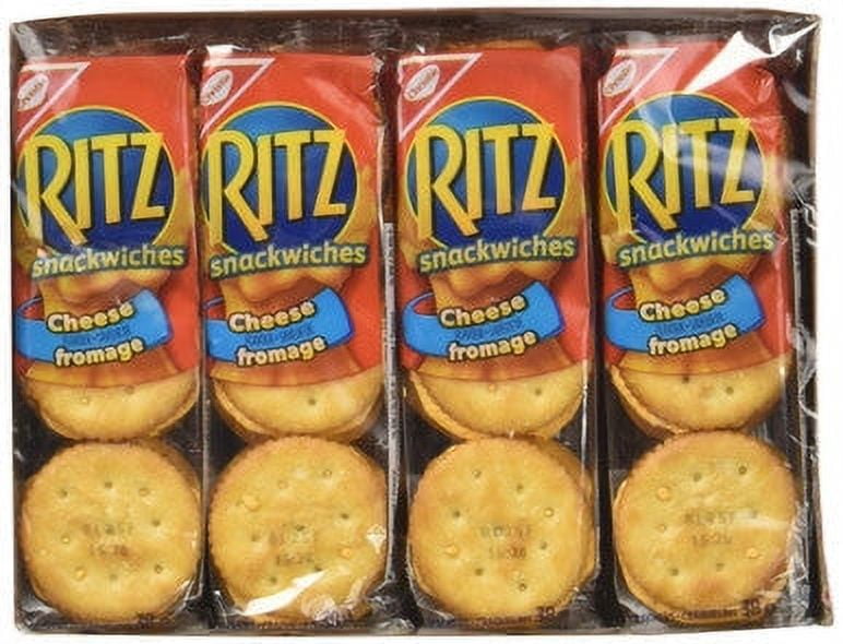 Ritz Snackwich Crackers Cheese Flavour (8x38g) 304g/10.7oz - Walmart.com