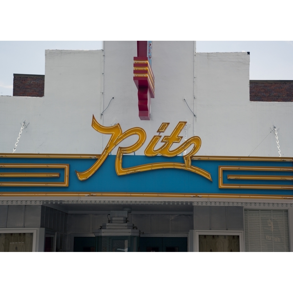 Ritz Theatre Sign Poster Print (18 x 24) - Walmart.com